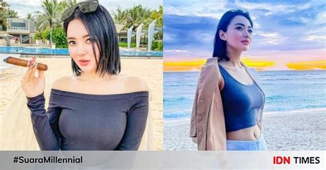 Pamer Body Goals 10 Potret Liburan Seru Wika Salim Di Bali