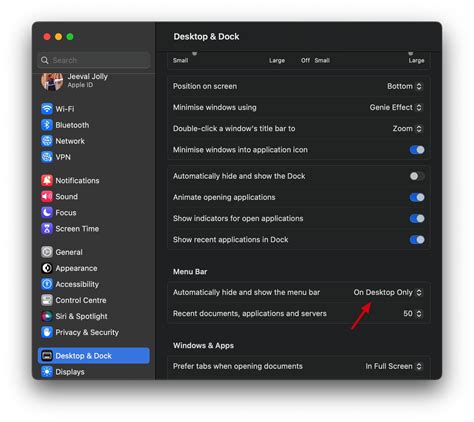 Doesn T This Option Mean That The Menubar Will Hide Itself Only On Desktop And Not When An App