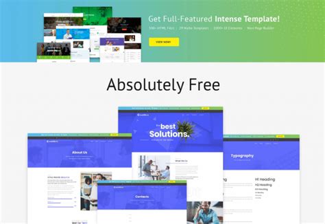 20 free responsive bootstrap html5 website templates 2021 yes web designs
