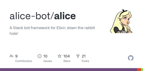 Github Alice Botalice A Slack Bot Framework For Elixir Down The