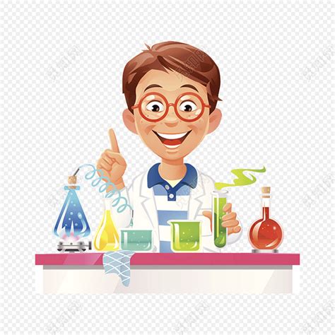 科学家动漫手绘图片科学家人物图片科学家动漫图大山谷图库
