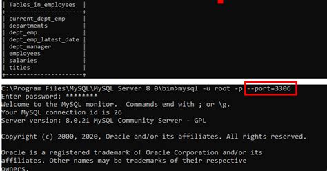 Automation In Practice MySQL Command Line Client Options