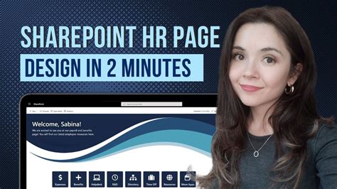 Create A Sharepoint Intranet Hr Page In 2 Minutes Youtube