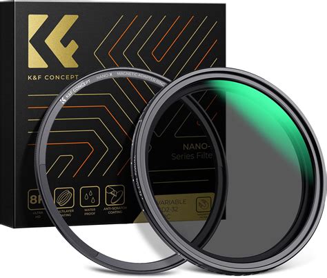 Amazon NEEWER HD True Colors 82mm Variable ND Filter ND2 512 1 9 Stops VND Filter