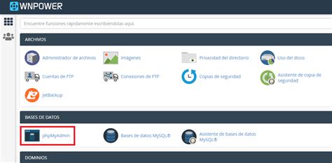 Cómo Importar Una Base De Datos Mysql En Cpanel Wnpower Blog