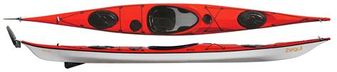 Zegul Reval MV A Core Red Kayak 21 Touring Fluss See Paddelboot
