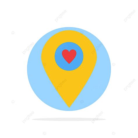 Location Pointer Vector Hd Png Images Heart Location Map Pointer