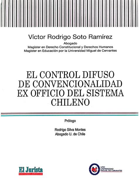 El Control Difuso De Convencionalidad Ex Officio Del Sistema Chileno