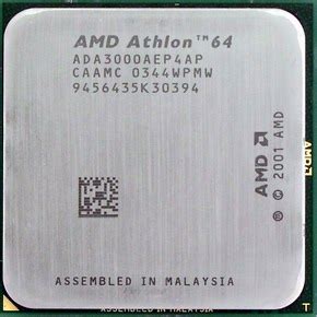 AMD Athlon 64 3000+ CPU Review