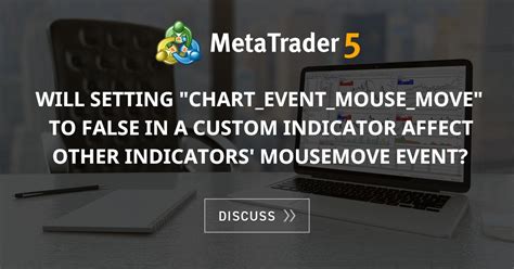 Will Setting Charteventmousemove To False In A Custom Indicator Affect Other Indicators