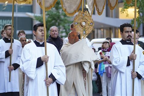 Annual Eucharistic Procession Through Midtown Manhattan Draws Thousands