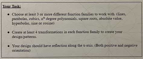 Solved Your Task Choose At Least 3 Or More Different Chegg