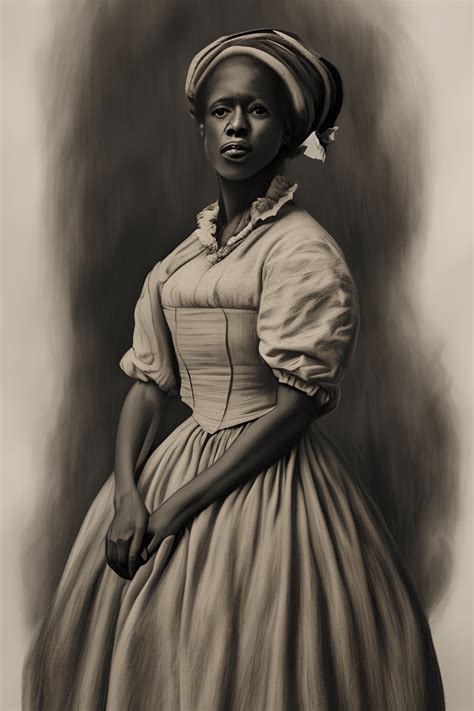 2 Portrait Elizabeth Key Grinstead Dressed In Slave Garments · Creative Fabrica