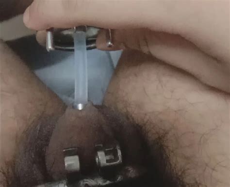 Desbloqueando Mi Jaula De Castidad Con Tubo Uretral Xhamster