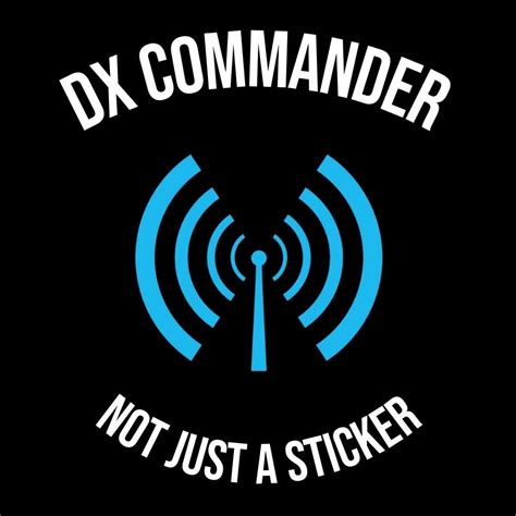 Official Dxc Embroidered Patch Dx Commander Antennas