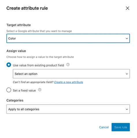 Attribute Mapping Documentation Woocommerce