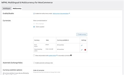 Wpml Multilingual And Multicurrency For Woocommerce Wordpress Plugin