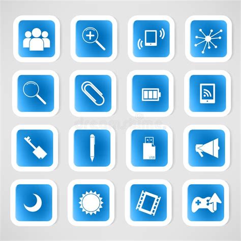 Social Color Media Circles Icon Stock Illustration Illustration Of