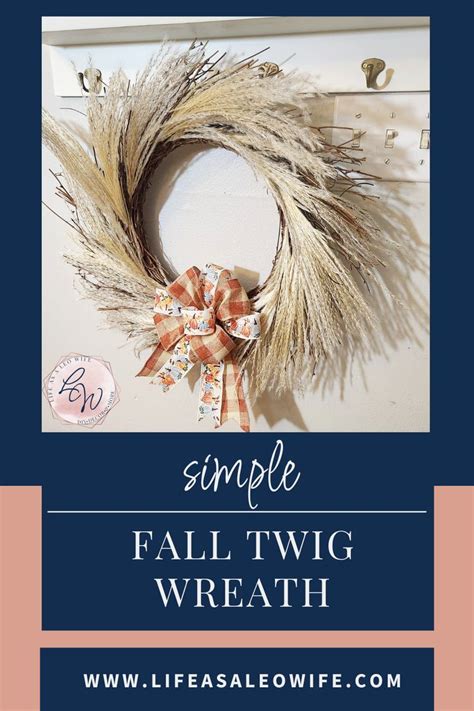 Fall Twig Wreath Tutorial