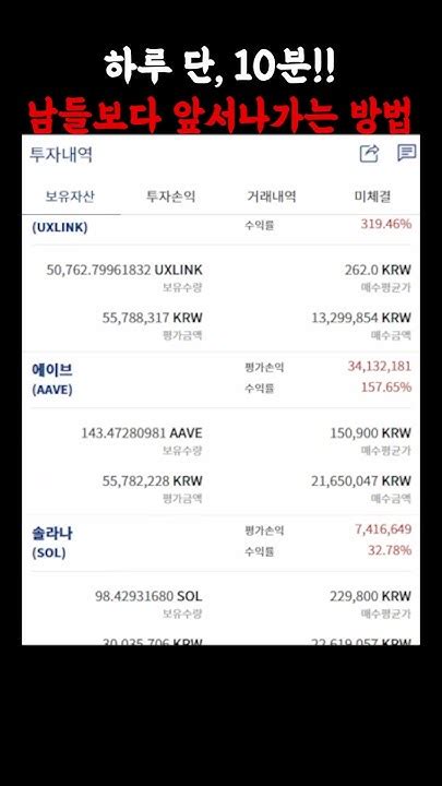오늘 소개해드릴 이 코인 고민하면 놓치는겁니다 지금 당장 챙겨가세요 Youtube