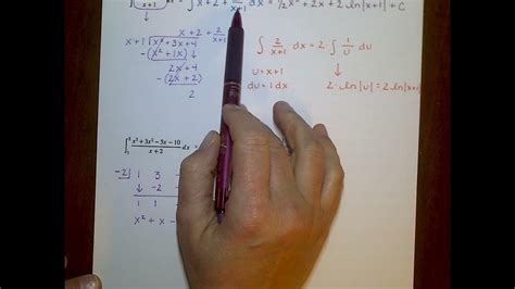 Integrating Rational Functions 610 Youtube