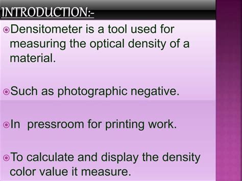 Densitometry By Kk Sahu Ppt