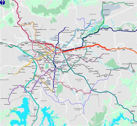 Mapa Cptm E Metrô Conheça 5 Apps Para Se Deslocar Em Sp