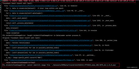 pil unidentifiedimageerror cannot identify image file csdn博客
