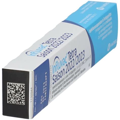 INFLUVAC Tetra 2022/2023 Inj.-Susp.F.-Sp.mit Kan. 0,5 ml - shop ...