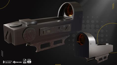 Artstation 10 Scopes Game Ready Game Assets