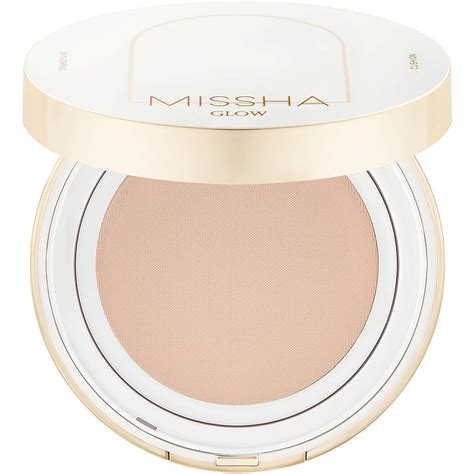 MISSHA Тональный кушон Glow Cushion "Прозрачное свечение", тон 21P, 14 ...