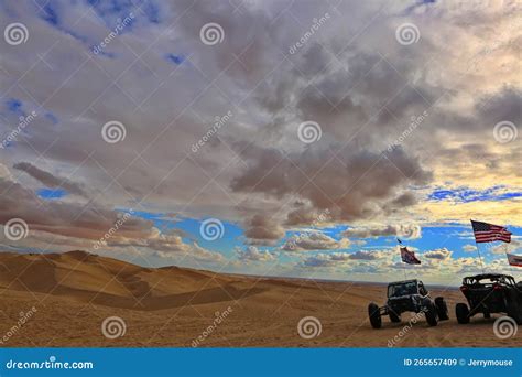 Dune Buggies In The Desert Editorial Stock Image Image Of Atop 265657409