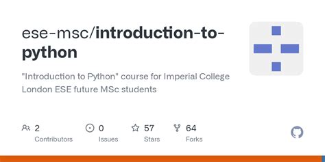 GitHub Ese Msc Introduction To Python Introduction To Python Course For Imperial College