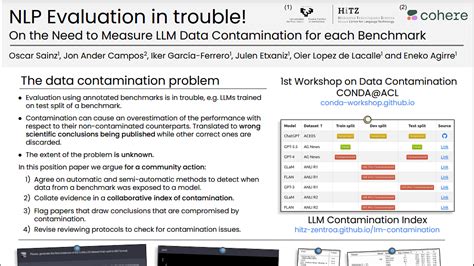 underline nlp evaluation in trouble on the need to measure llm data