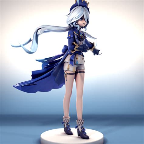 ♀️ Furina Genshin Impact・ 3d File For 3d Printing・cults