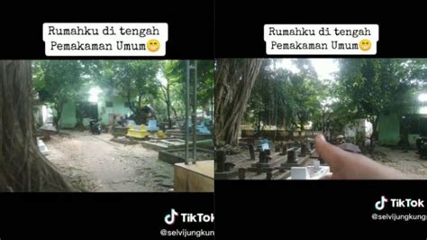Viral Rumah Tiktoker Tuban Tinggal Di Tengah Makam Pemilik Akui Ada Kejadian Yang Sulit