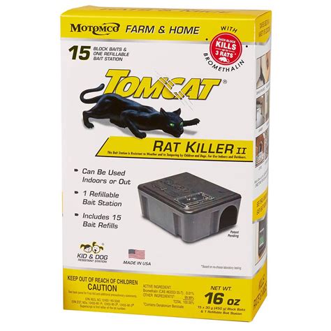 Tomcat Rat Killer Ii Bait Station Pbs Animal Health