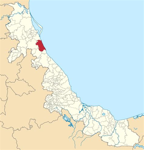 ملف Mexico Veracruz Tuxpan Location Map Svg المعرفة