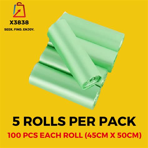Disposable Garbage Dispenser Dustbin Office Cleaning Trash Bags Lazada