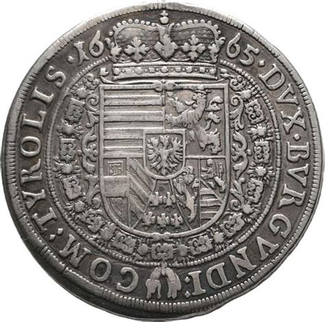 Römisch Deutsches Reich Habsburg Leopold V Reichstaler Auktionen Preisarchiv