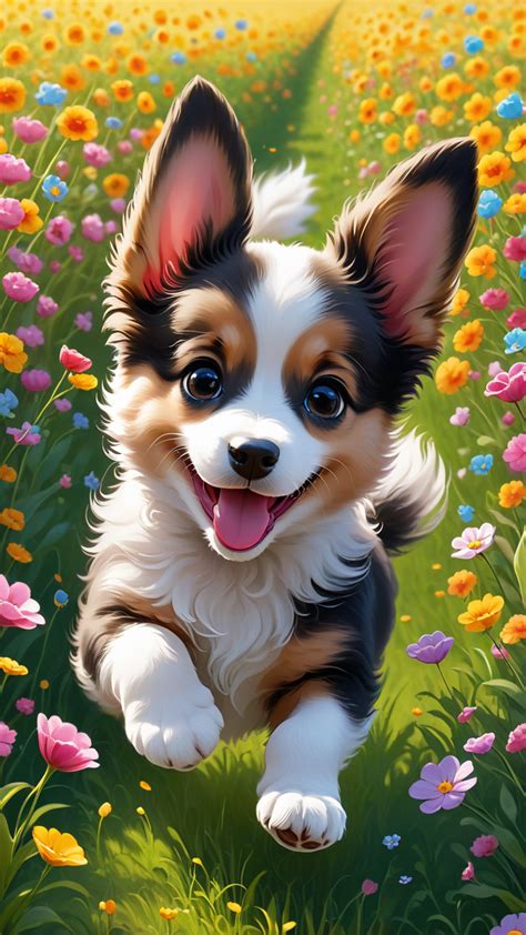 Happy Loyalty Of The Dog 동물 귀여운 강아지