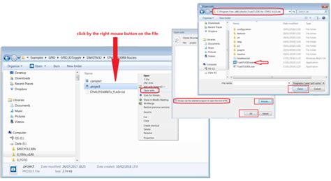 How To Import The Examples Present In Stm Cube Library For Ac Into The