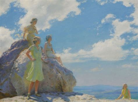 Bear Rocks By Charles Courtney Curran Artvee Painting Art Academy
