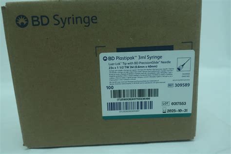 New BD Plastipak Ml Syringe Plastipak Ml Syringe Disposables General For Sale DOTmed