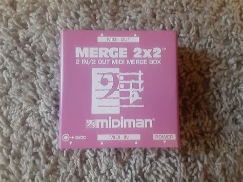 Midiman Merge X Early S Pink Reverb