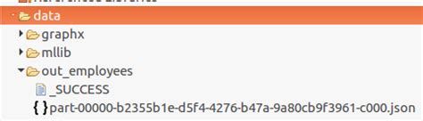 Spark Write Dataset To JSON File Example