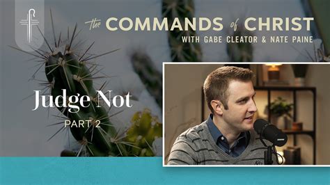 Judge Not Part 2 Institute In Basic Life Principles