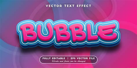 Premium Vector 3d Future Text Effect Editable Text Style