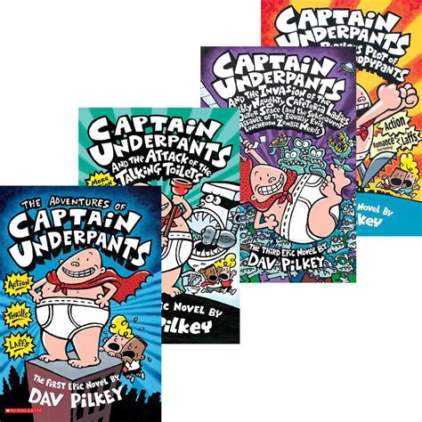 Captain Underpants 1 6 Pack Classroom Essentials Scholastic Canada