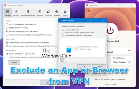 How To Exclude An App Or Browser From Vpn On Pc